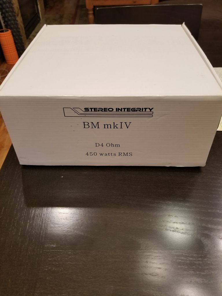 FS: BNIB Stereo Integrity BM mkIV | DIYMobileAudio.com Car Stereo Forum