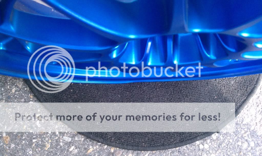 FS/FT: (For Sale or Trade) 18X8.5 FT BLUE Enkei NT03+M - NASIOC