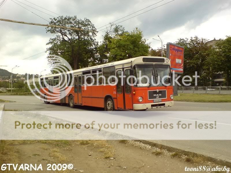 Масов Градски Транспорт Варна - Галерия MAN SG240/280H